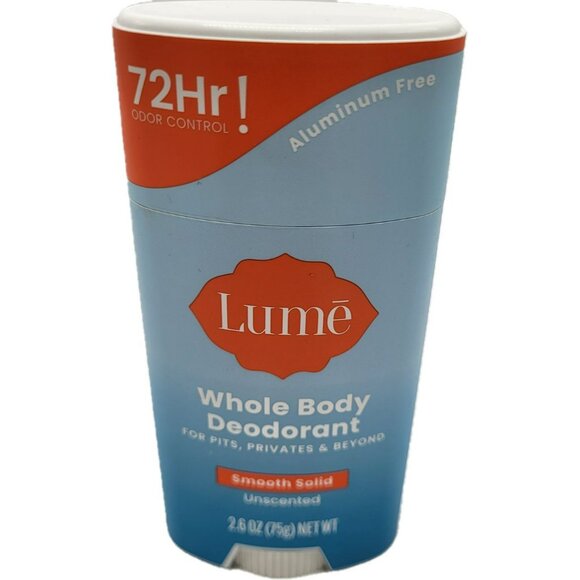 Lumé | Bath & Body | Lum Whole Body Deodorant Smooth Solid Unscented 26 ...